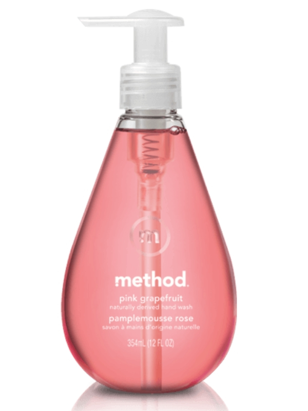 Gel Handsoap Pink Grapefruit 354ml (Method) | Healthy Supplies