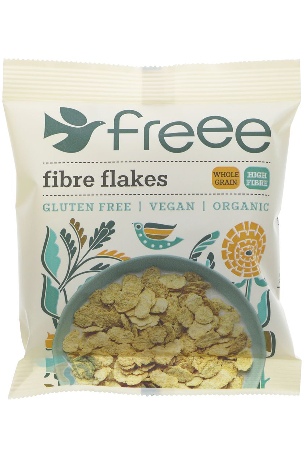 Organic Gluten Free Fibre Flakes 30g (Freee by Doves Farm) | Healthy ...