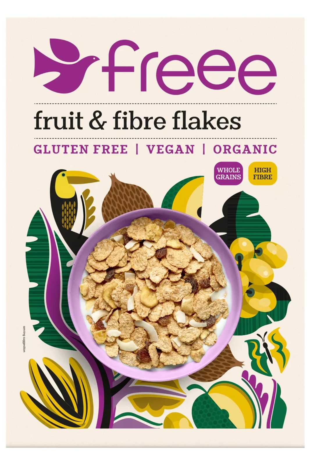 Organic Gluten Free Fruit & Fibre Flakes 375g (Freee by Doves Farm ...