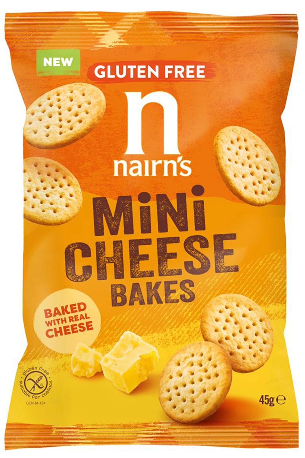 Gluten Free Mini Cheese Bakes 45g (Nairn's) | Healthy Supplies