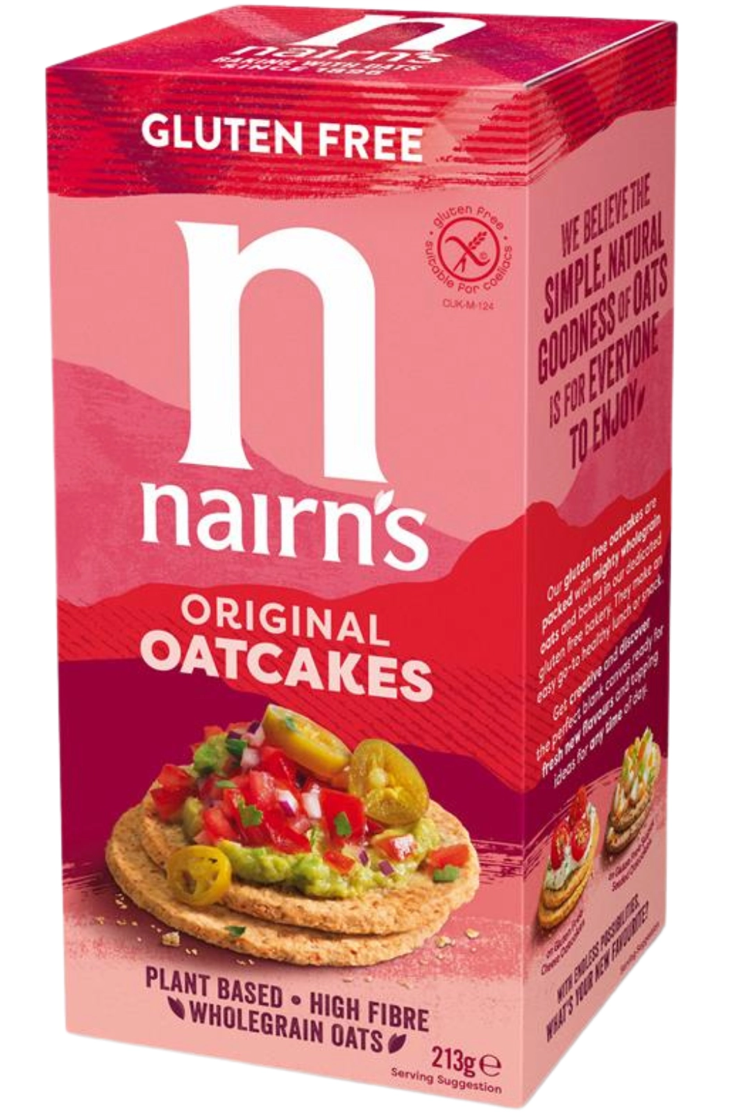 Gluten Free Oatcakes 213g (Nairn's) | Healthy Supplies