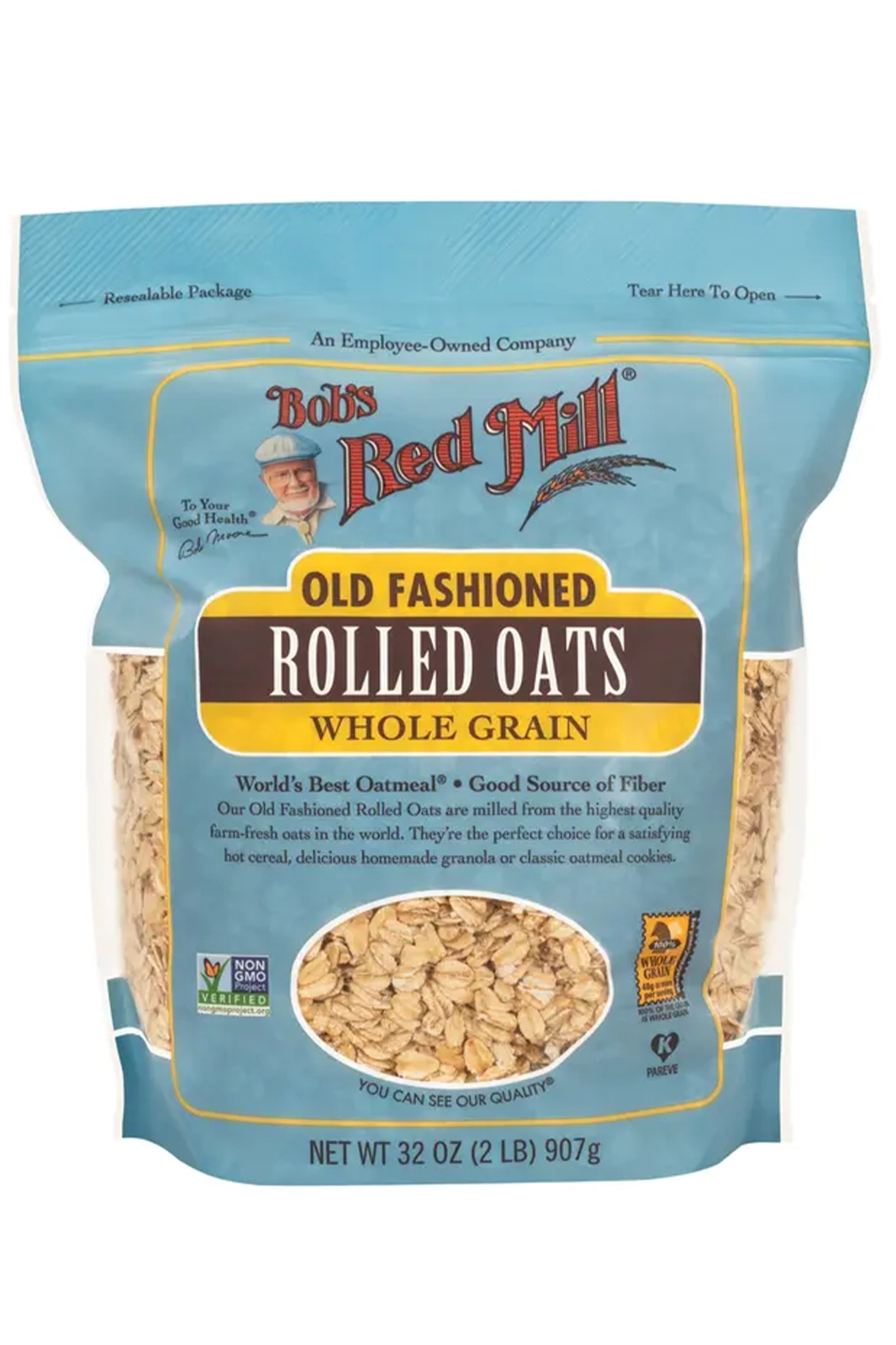 Gluten Free Regular Rolled Oats 907g (Bob's Red Mill) | Healthy Supplies