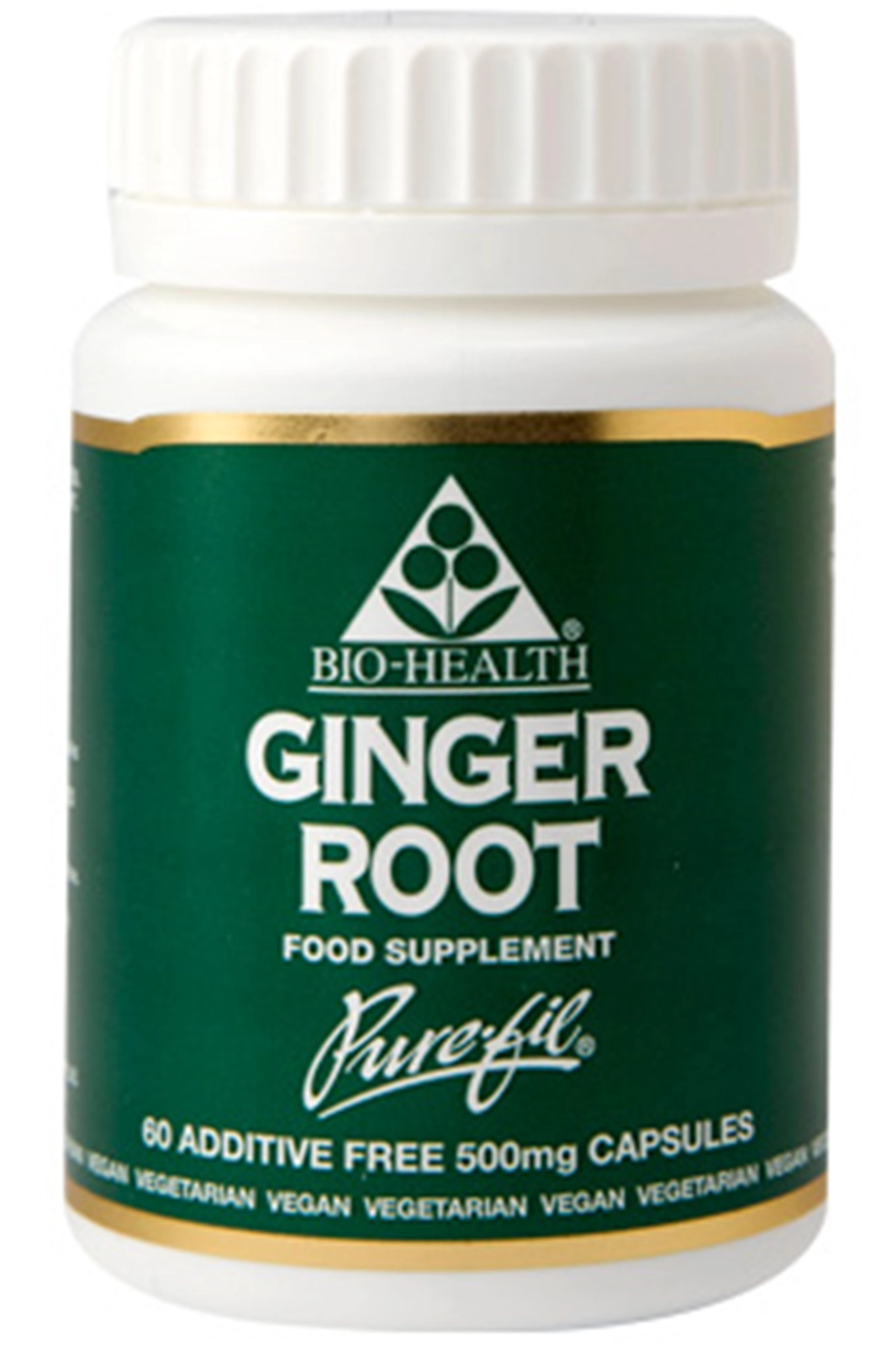 Ginger Root 60 Capsules (Bio-Health) | Healthy Supplies