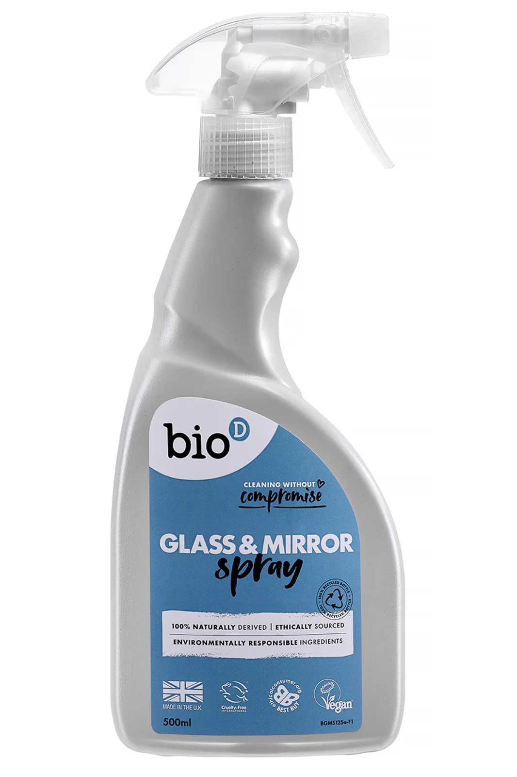Glass & Mirror Spray 500ml (Bio-D) | Healthy Supplies