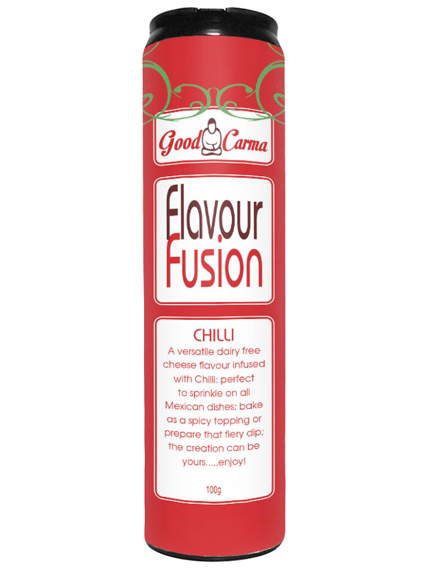 Chilli Vegan Hard Style Cheese 100g (Good Carma) | Healthy Supplies