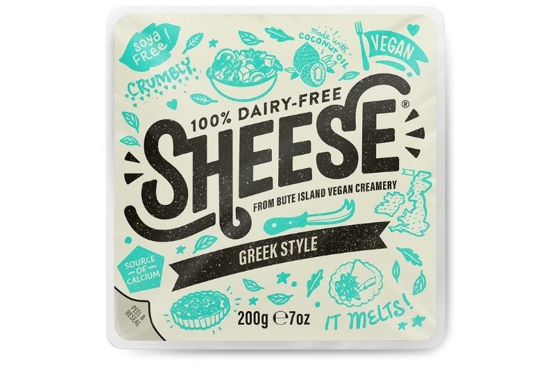 Greek Style Cheese Blocks 200g (Bute Island Food Sheese) | Healthy Supplies