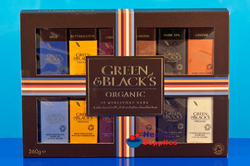 Green Blacks 24 Bar Collection 360g | Healthy Supplies