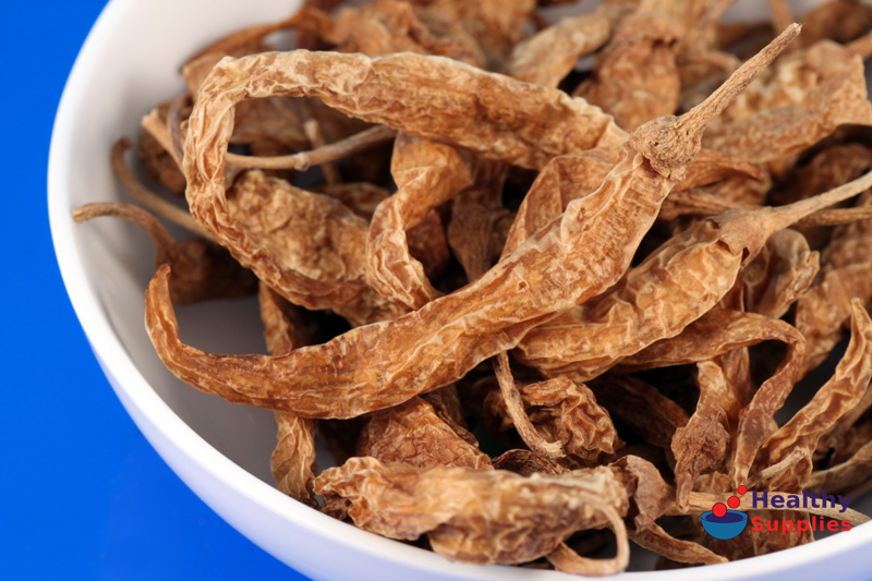 Sun Dried Green (Butter) Chillies 50g (Hampshire Foods) | Healthy Supplies