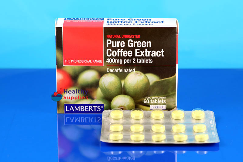 Lamberts Pure Green Coffee Extract - 60 Tablets | Healthy Supplies