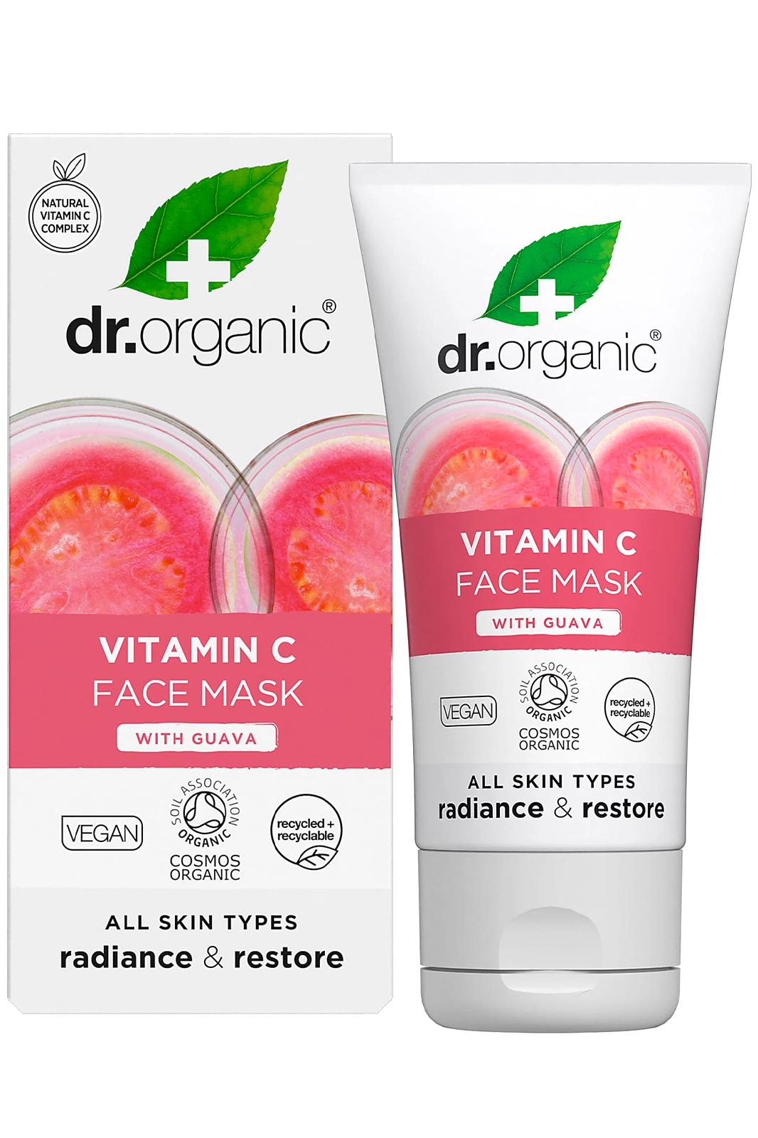 Organic Vitamin C Face Mask 50ml (Dr Organic) | Healthy Supplies