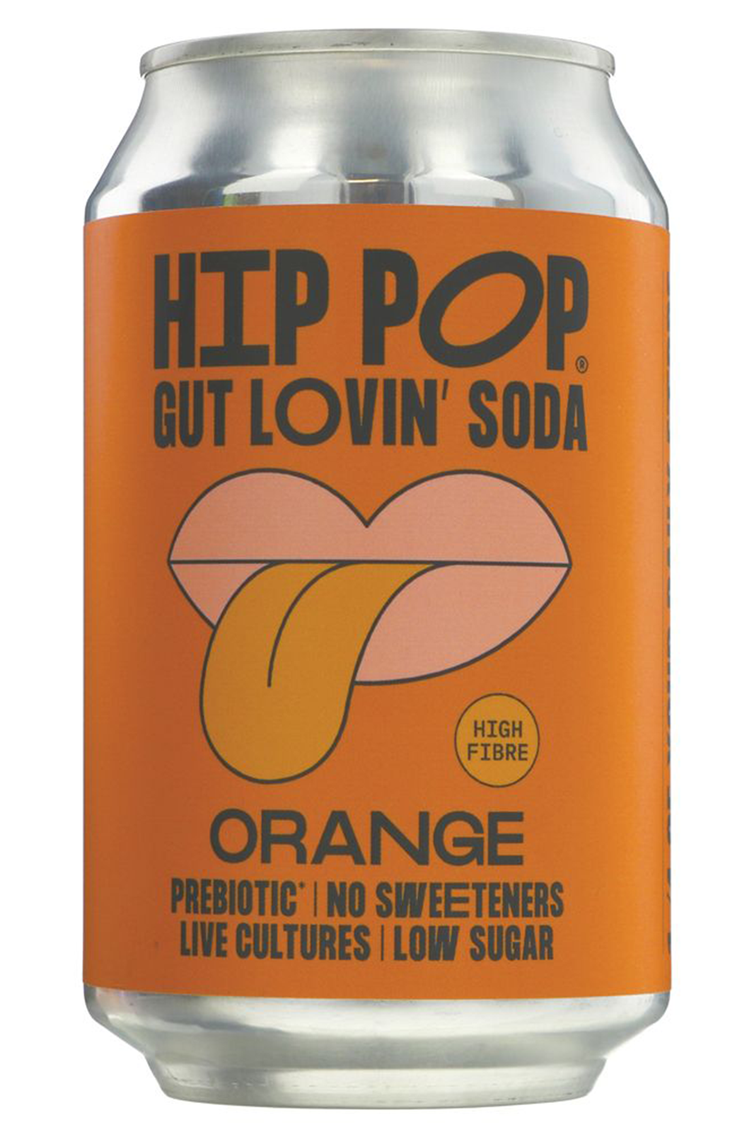 Gut Lovin' Soda Orange 330ml (Hip Pop) | Healthy Supplies