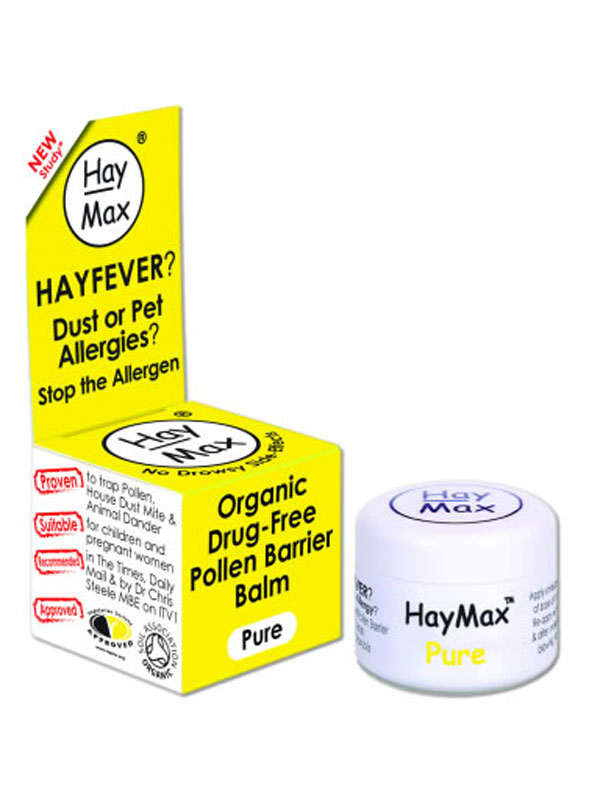 Pure Pollen Barrier Balm, Organic 5ml (HayMax) | Healthy Supplies