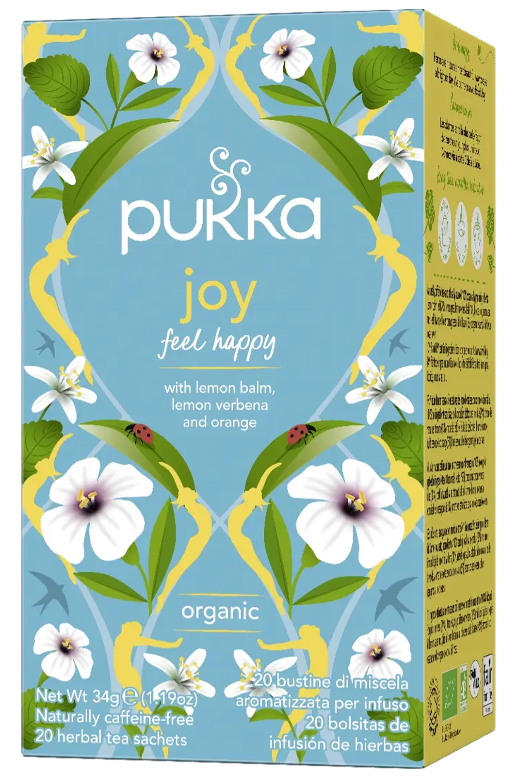 Organic Herbal Tea Joy 20 x Sachets (Pukka) | Healthy Supplies