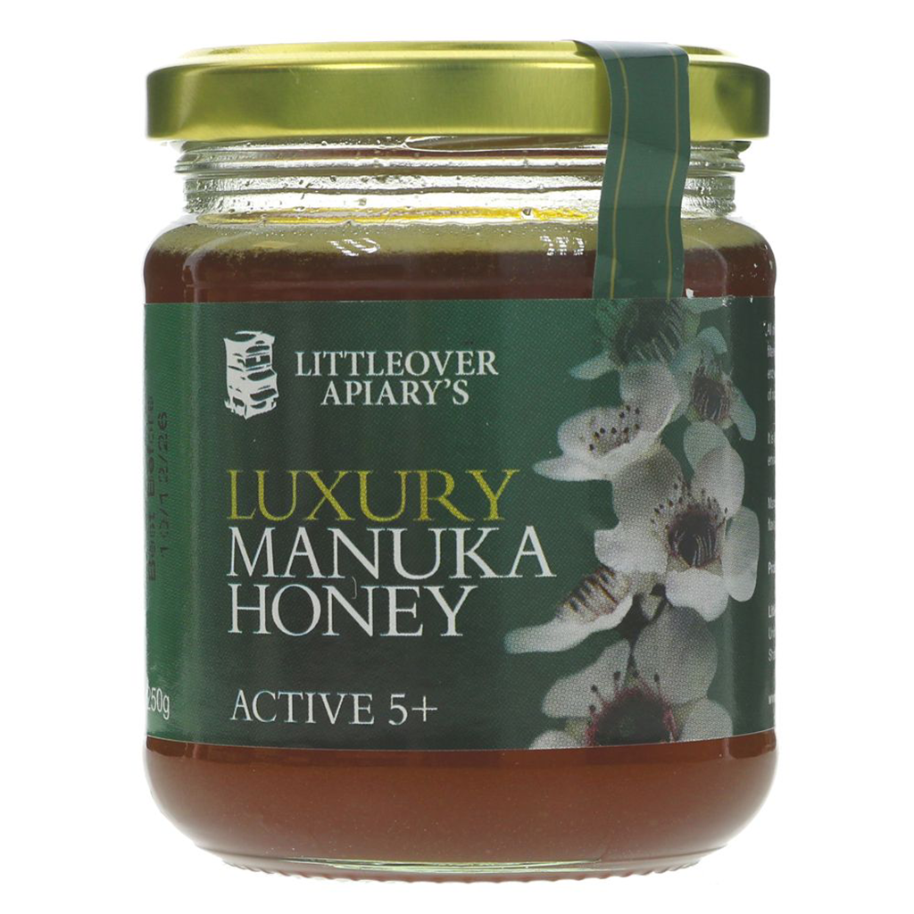Manuka Honey Active 5+ 250 g (Littleover Apiaries) | Healthy Supplies