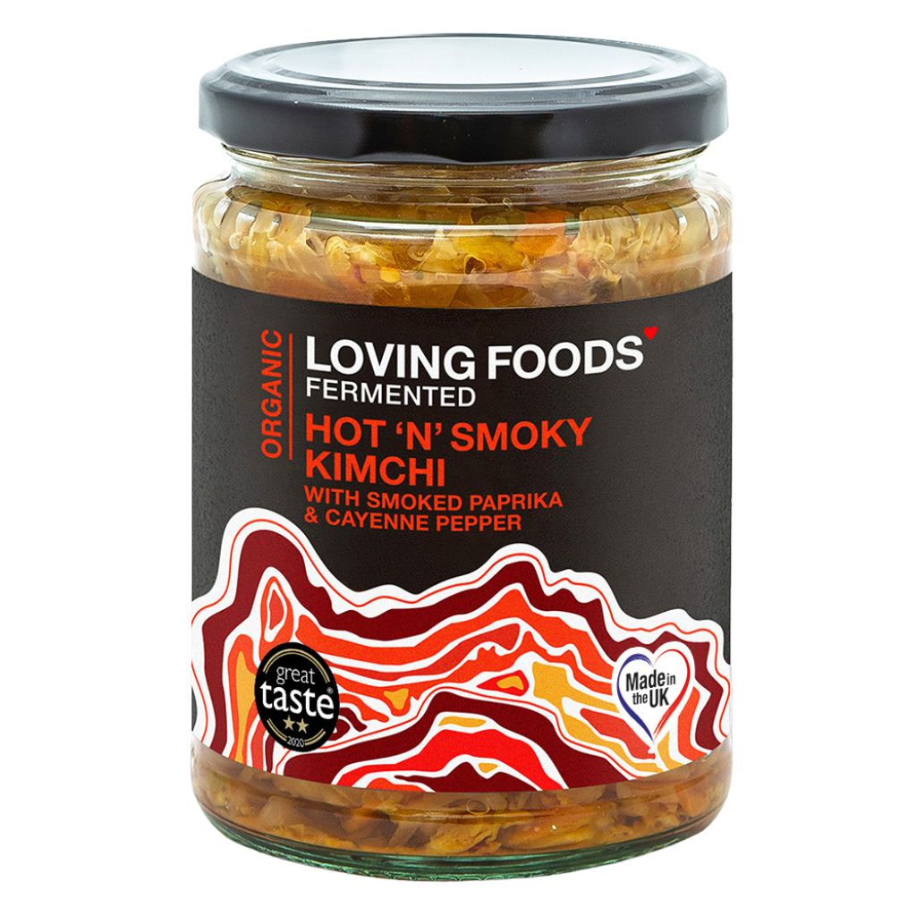 Organic Hot N Smoky Kimchi 500g (Loving Foods) | Healthy Supplies