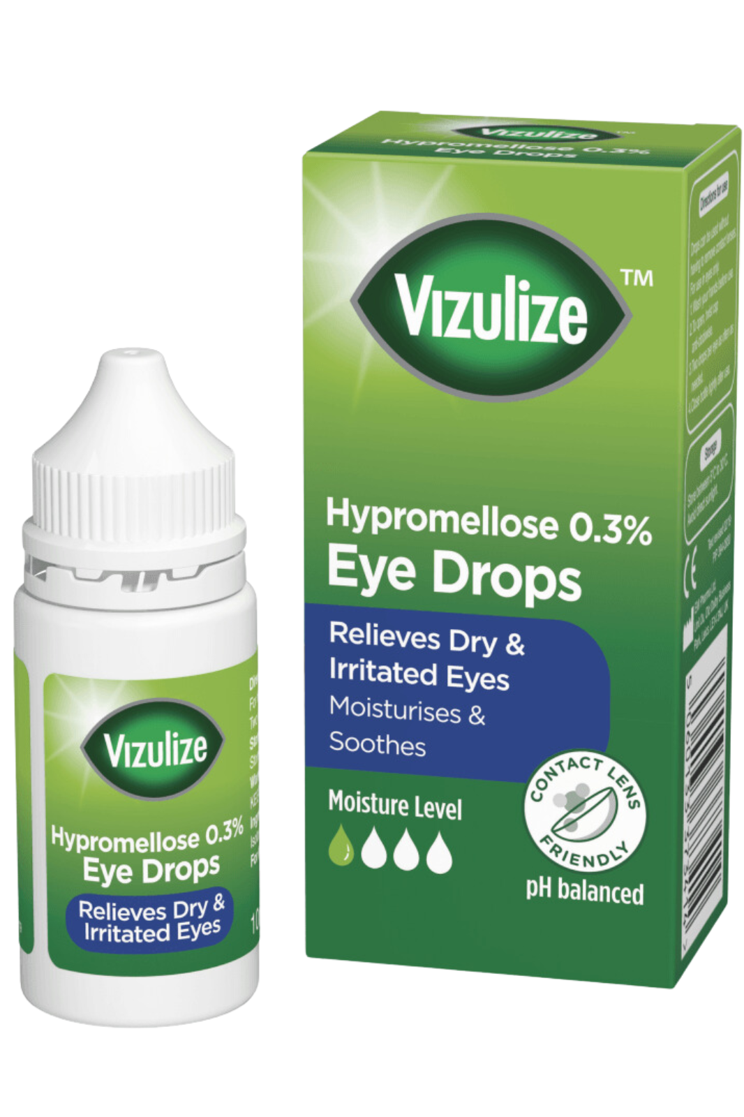 Hypromellose 0.3% Eye Drops 10ml (Vizulize) | Healthy Supplies