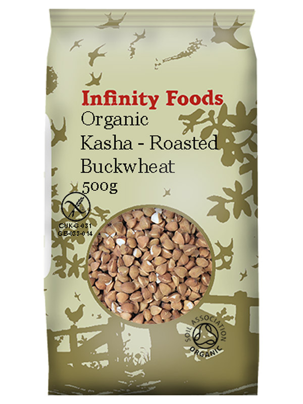 Kasha (Roasted Buckwheat) 500g (Infinity Foods) | Healthy Supplies