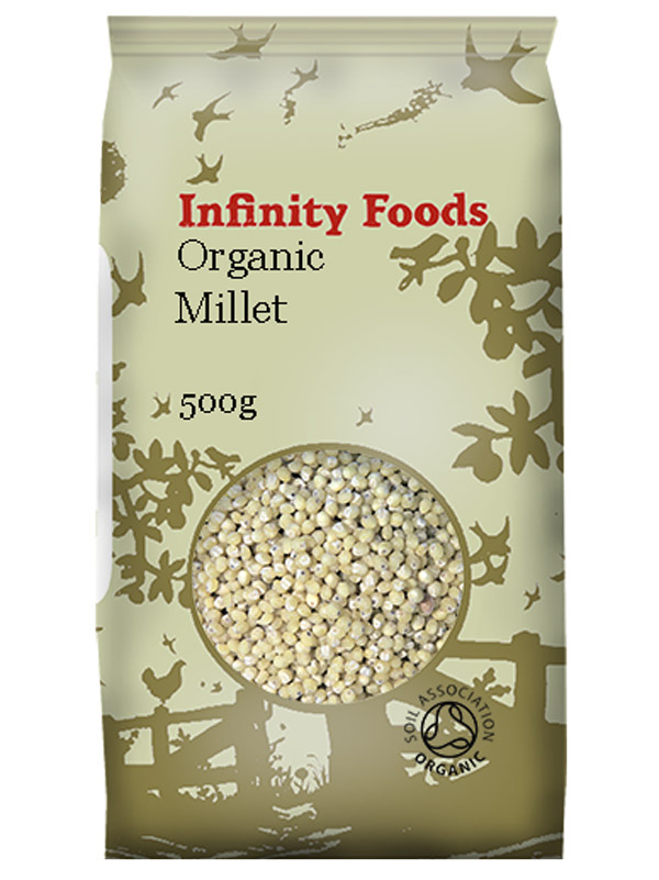 Infinity Foods Organic Millet 500g | Healthy Supplies