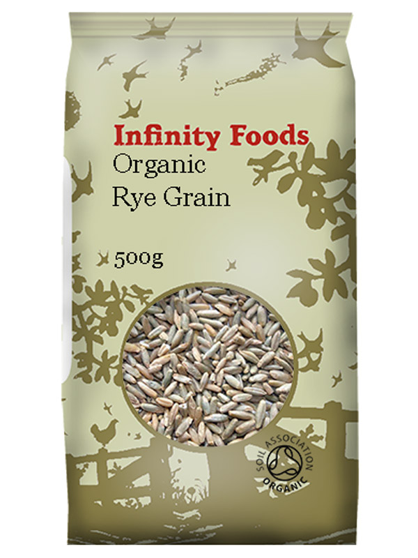 Rye Grain, Organic 500g (Infinity Foods) | Healthy Supplies
