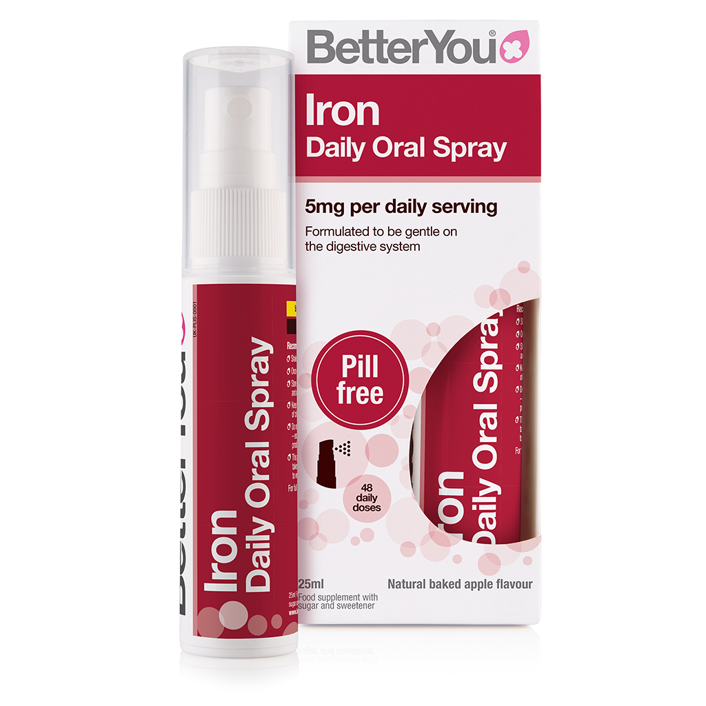 Iron Daily Oral Spray 25ml (BetterYou) | Healthy Supplies