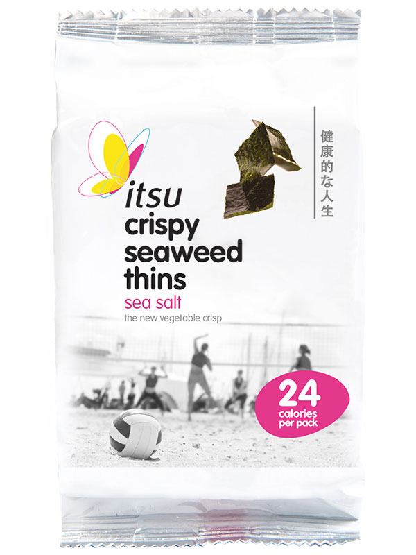 Sea Salt Crispy Seaweed Thins 5g (Itsu) | Healthy Supplies