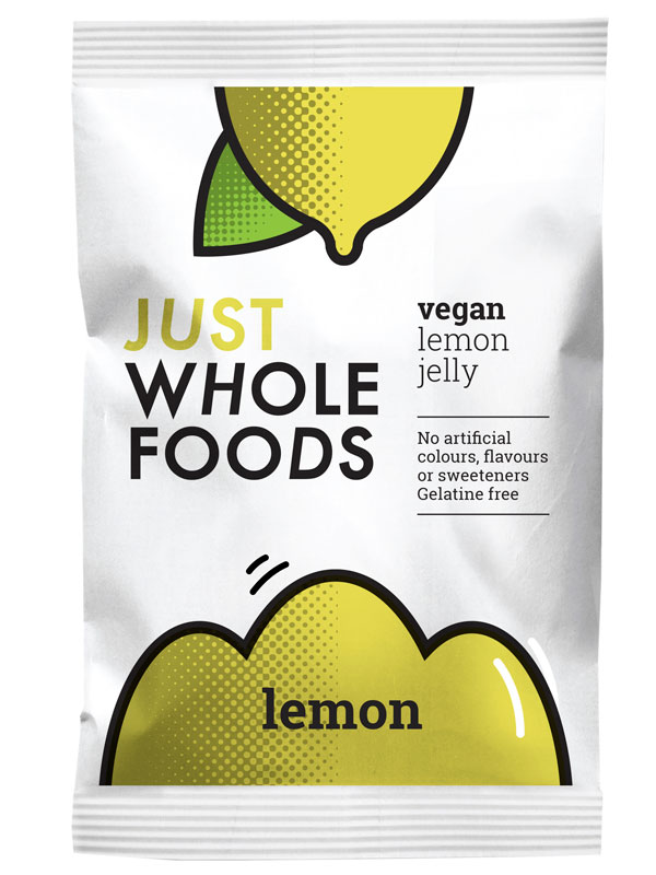 Vegan Lemon Jelly Crystals 85g (Just Wholefoods) | Healthy Supplies