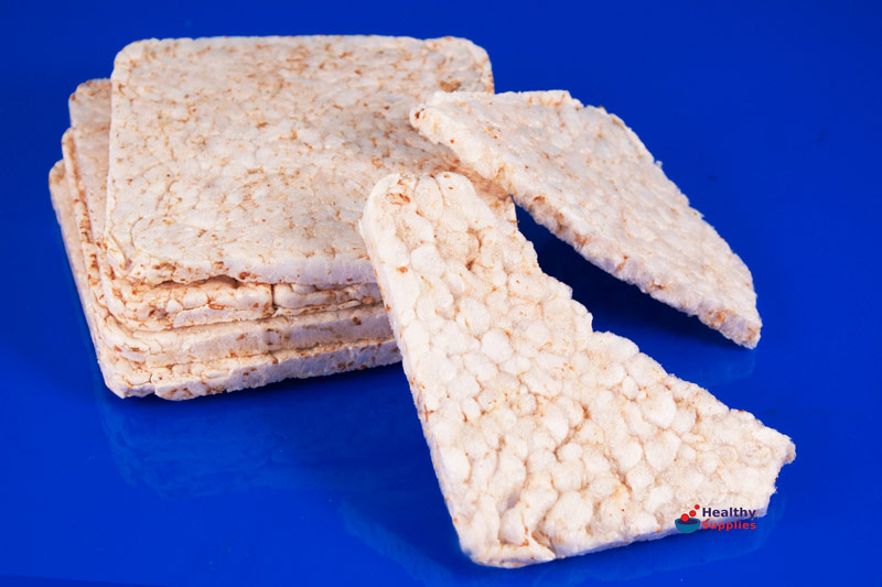 Unsalted Thin Square Rice Cakes 130g (Kallo) | Healthy Supplies