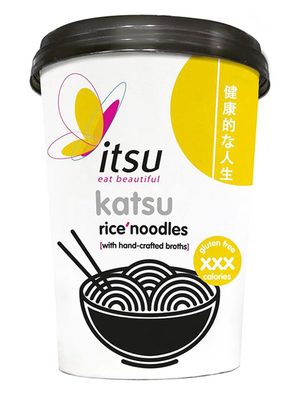 Katsu Rice Noodles 63g (Itsu) | Healthy Supplies