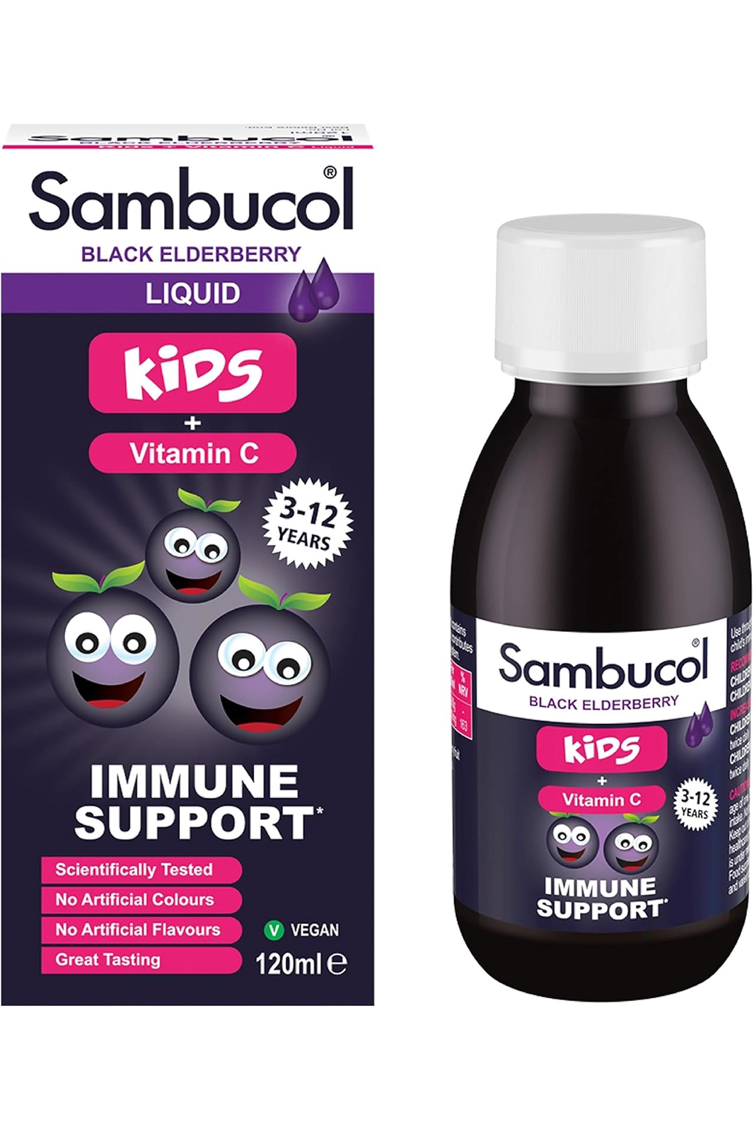 Kids Liquid 120ml (Sambucol) | Healthy Supplies