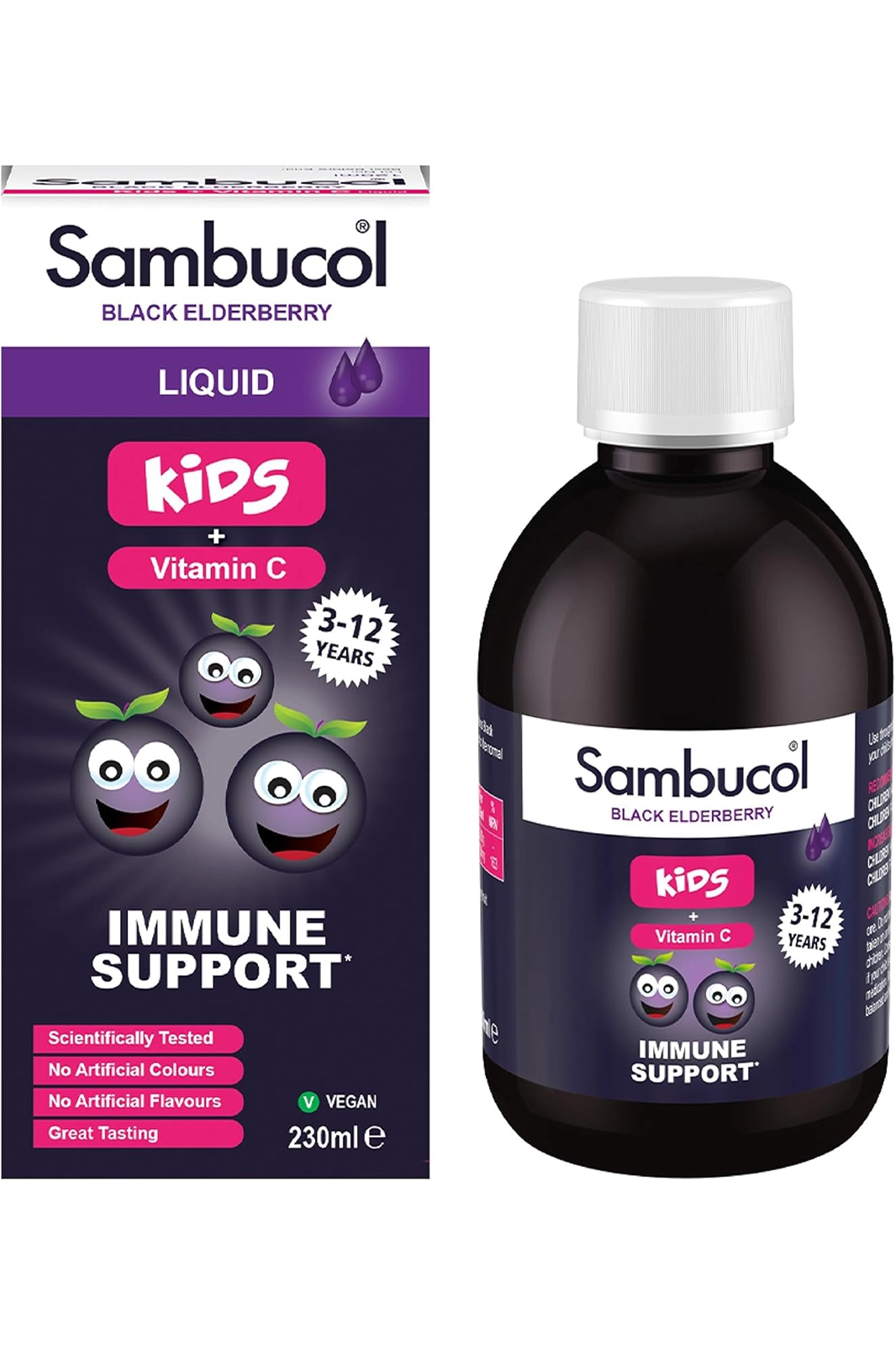 Kids Liquid 230ml (Sambucol) | Healthy Supplies
