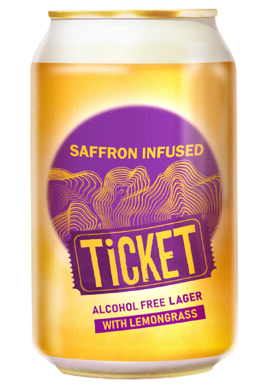 Alcohol Free Lager Infused with Saffron Can 330ml (TiCKET) | Healthy ...