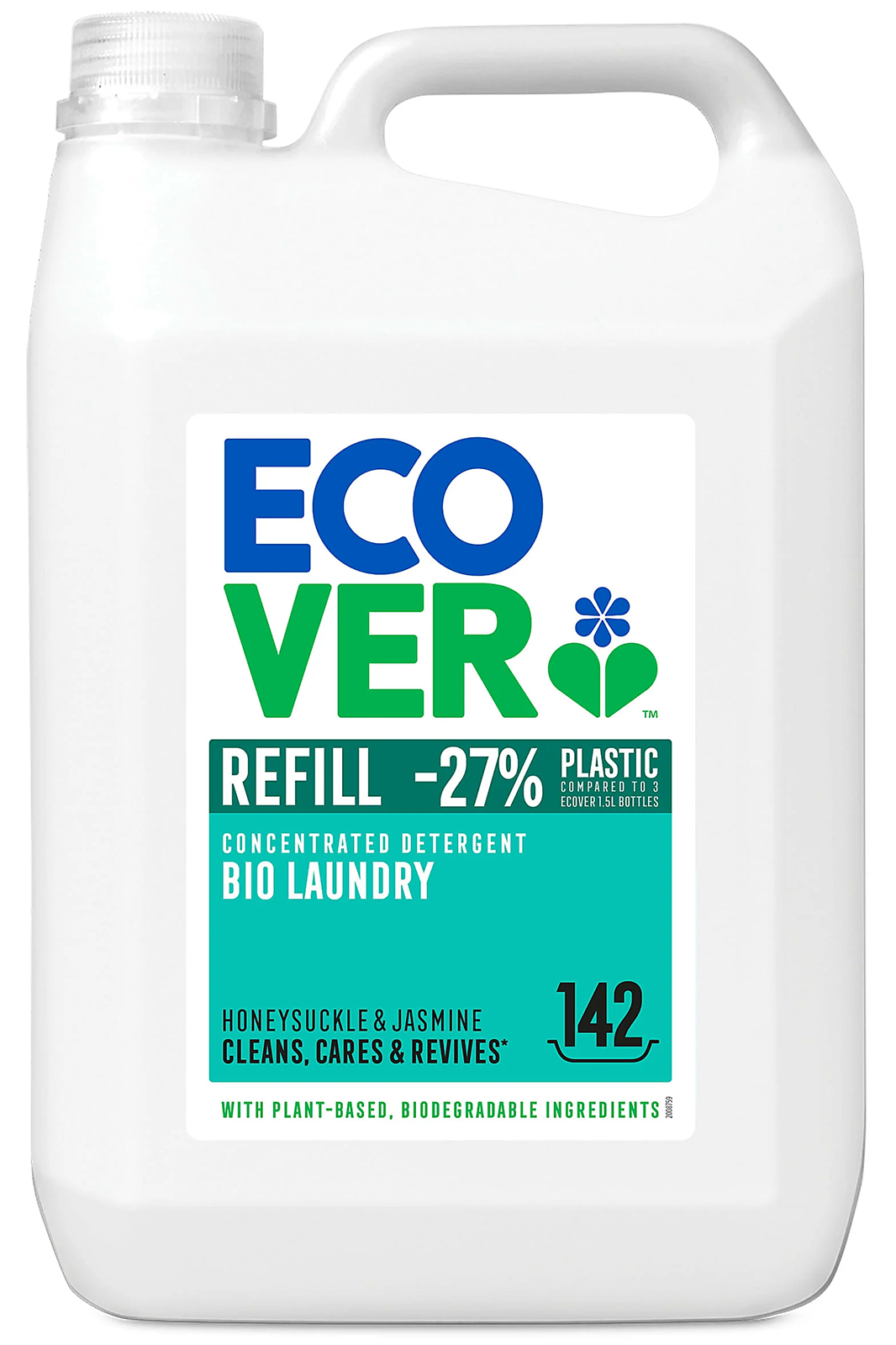 Concentrated Bio Laundry Liquid 5L (Ecover) | Healthy Supplies