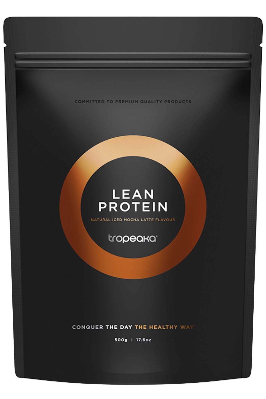 Lean Protein Iced Mocha Latte 500g (Tropeaka) | Healthy Supplies