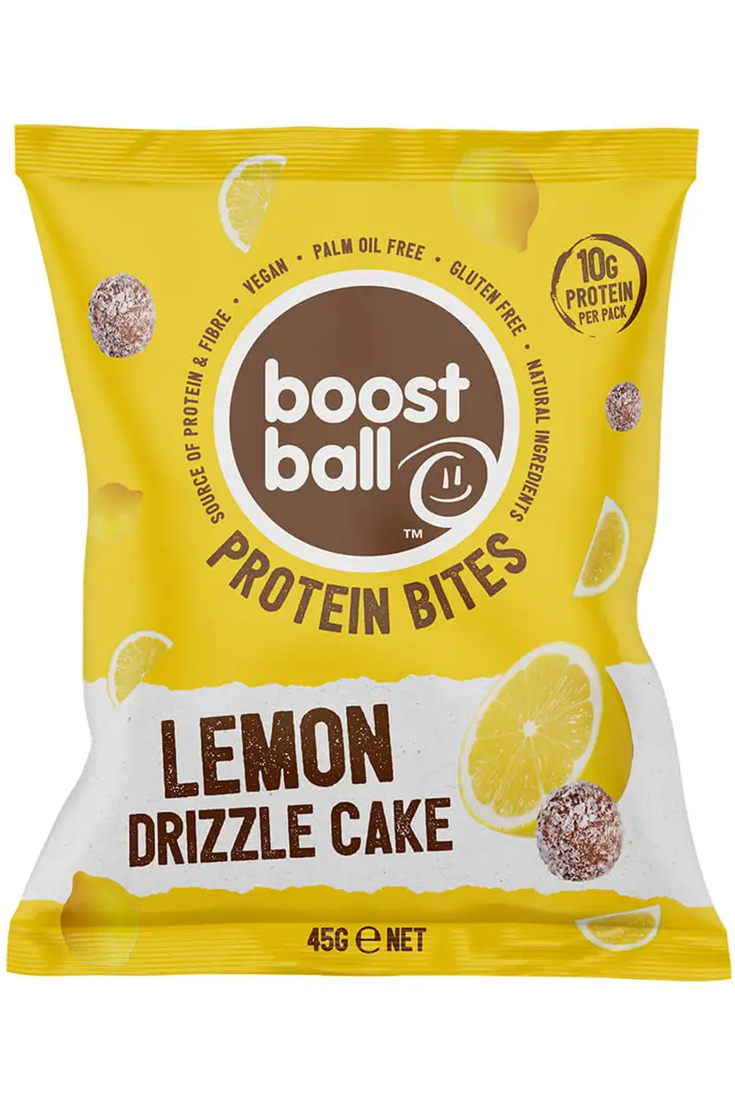 Lemon Drizzle Cake Protein Bites 45g (Boostball) | Healthy Supplies