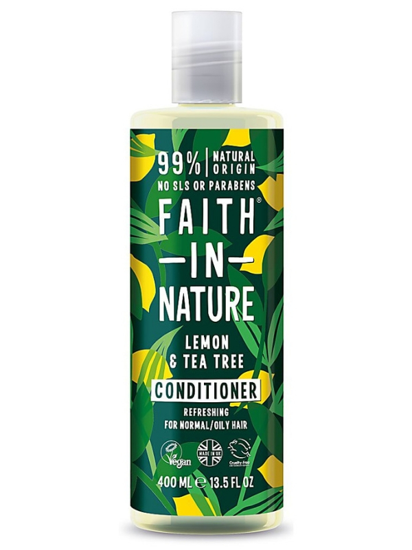 Lemon & Tea Tree Conditioner 400ml (Faith in Nature) | Healthy Supplies