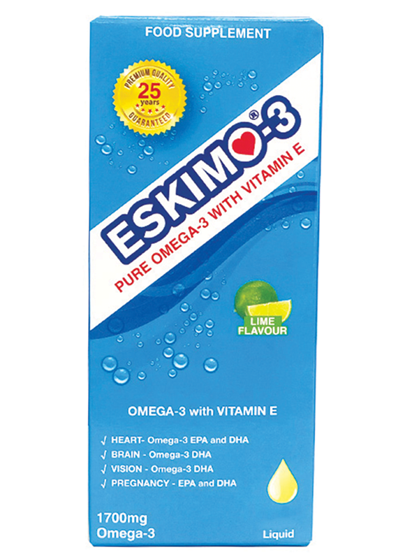 Liquid Fish Oil 105ml (Eskimo) | Healthy Supplies