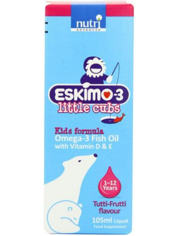 Little Cubs Fish Oil 105ml (Eskimo) | Healthy Supplies
