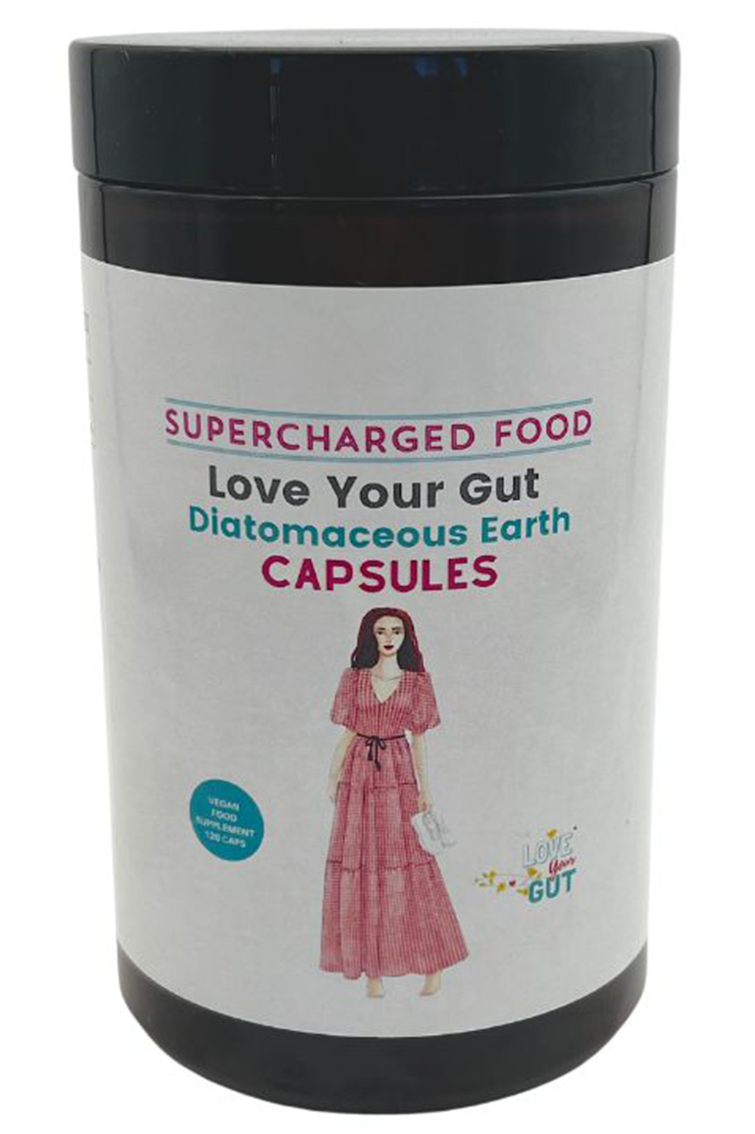 Love Your Gut 120 Capsules (Supercharged Foods) | Healthy Supplies