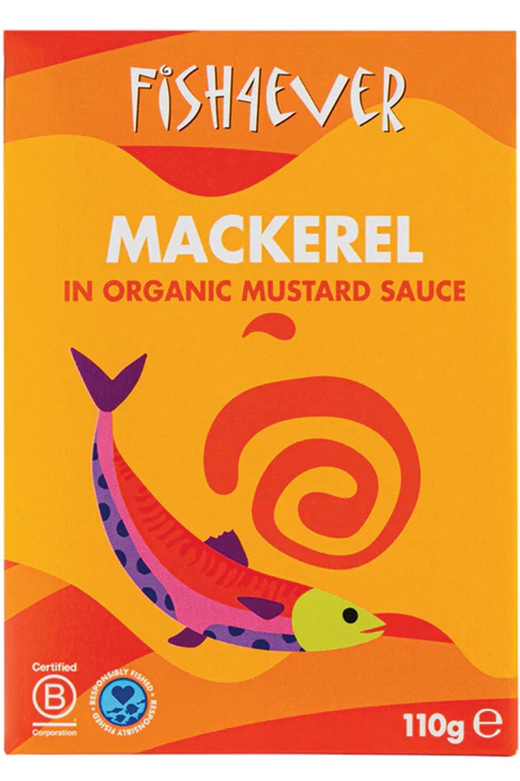 Mackerel Fillets in Mustard Sauce 120g (Fish4Ever) | Healthy Supplies
