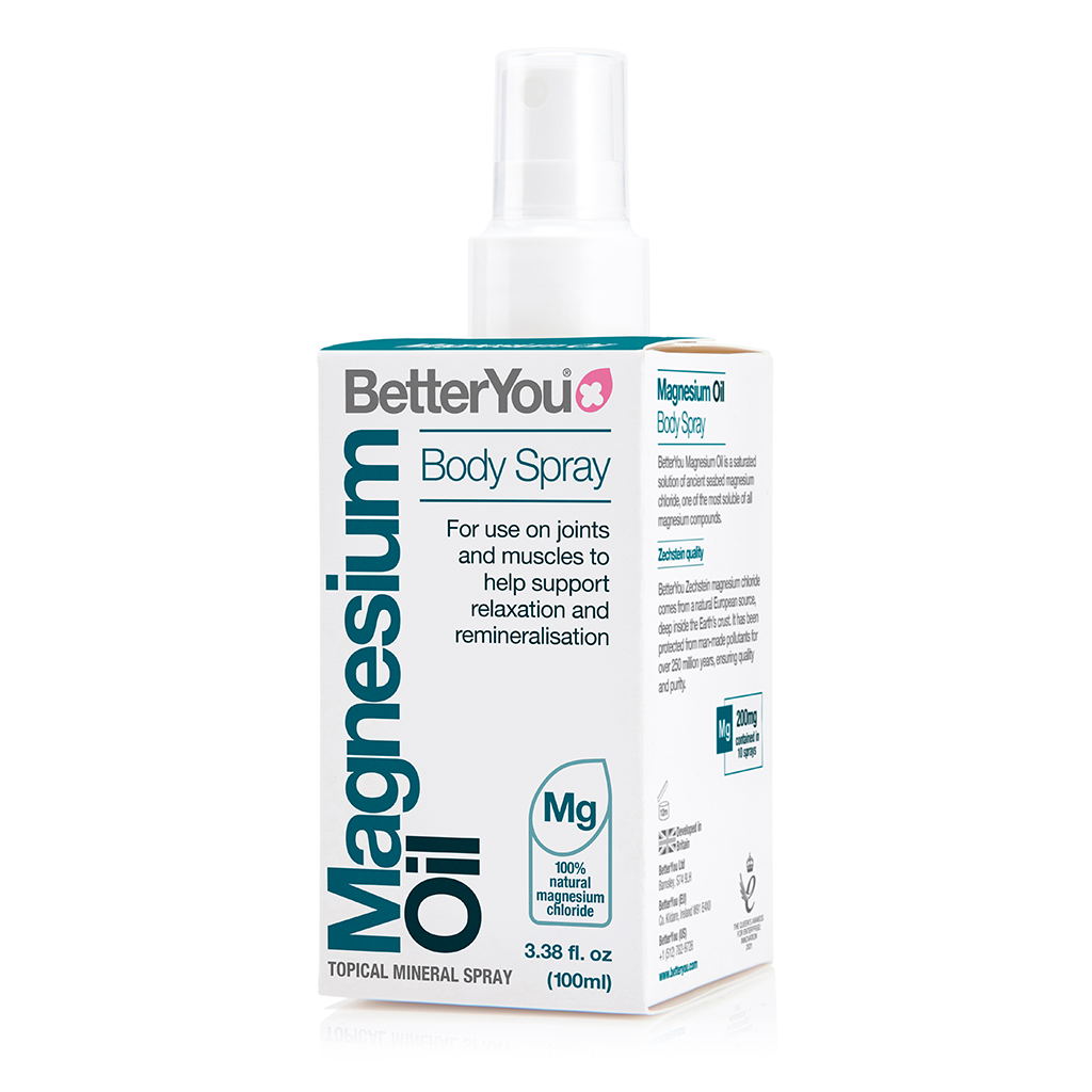 Magnesium Oil Original Spray 100ml (BetterYou) | Healthy Supplies