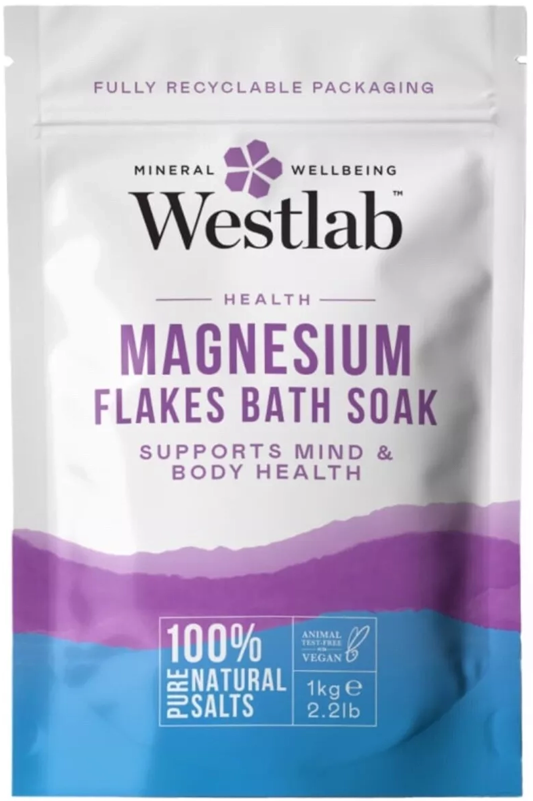 Magnesium Flakes 1kg (Westlab) | Healthy Supplies