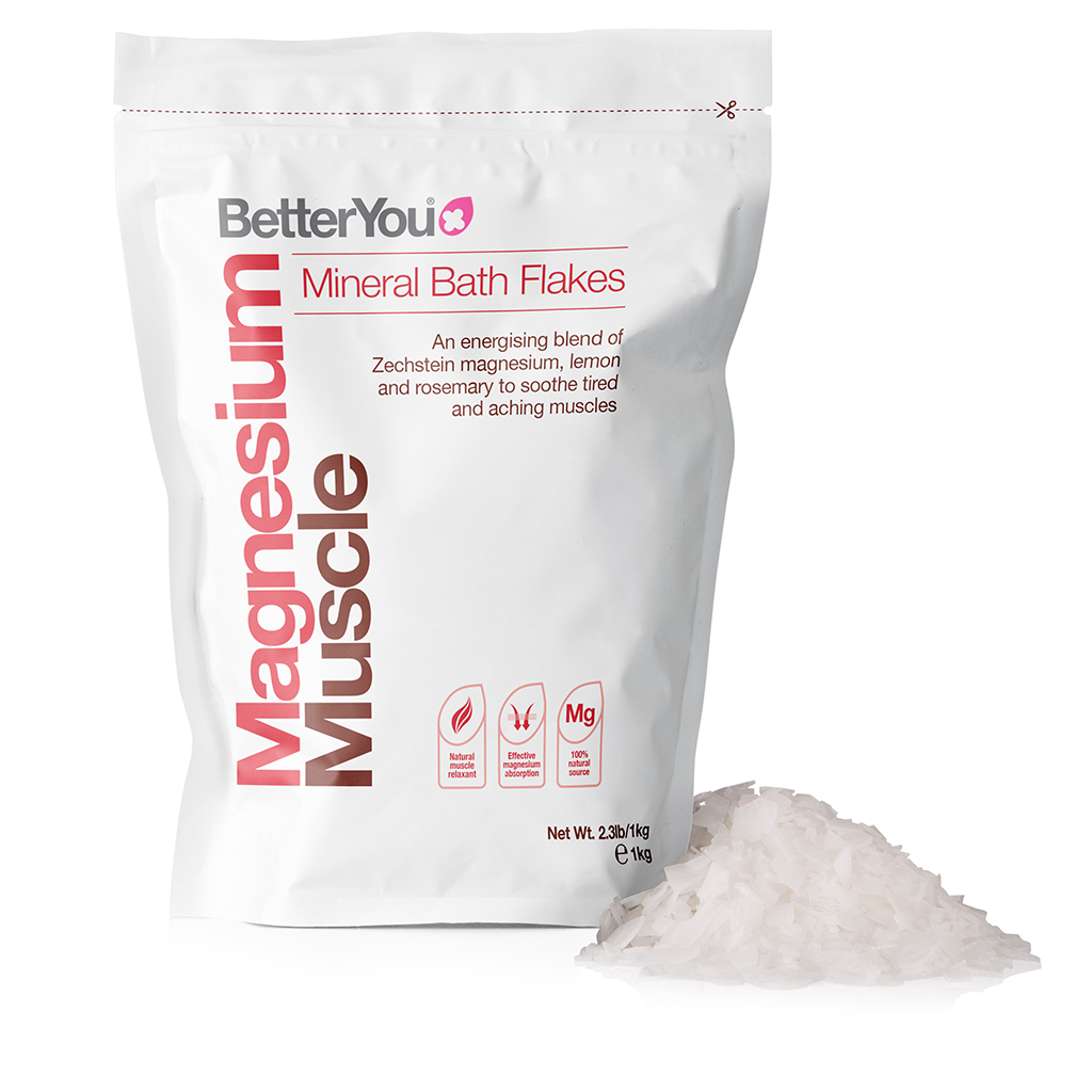 Magnesium Muscle Bath Flakes 1kg (BetterYou) | Healthy Supplies