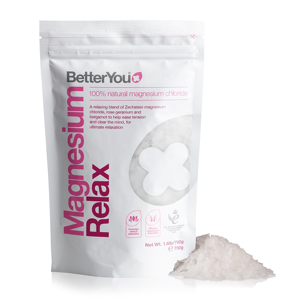 Magnesium Relax Bath Flakes 750g (BetterYou) | Healthy Supplies