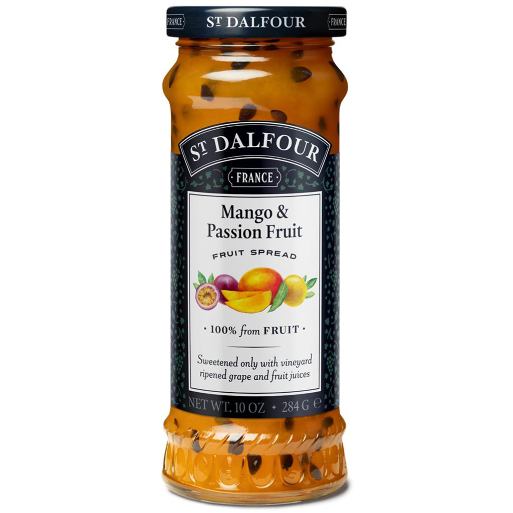 Mango & Passion Fruit Spread 284g (St Dalfour) | Healthy Supplies