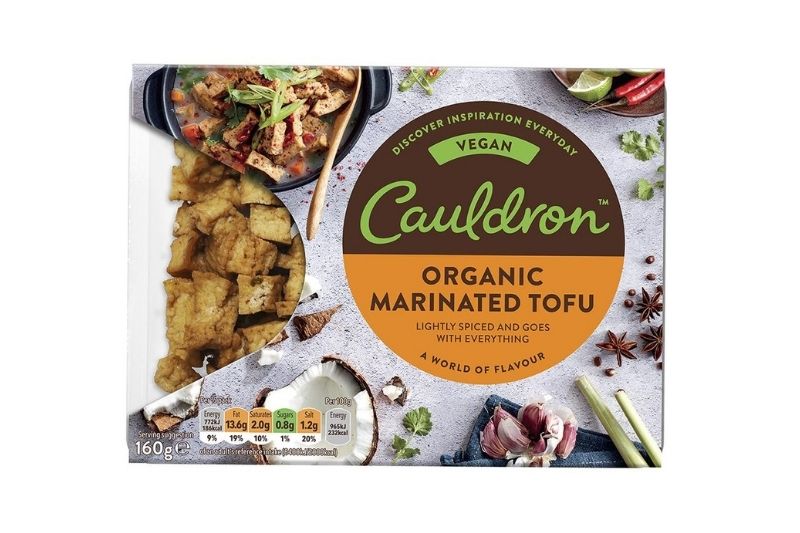 Marinated Tofu Pieces 160g (Cauldron Foods) | Healthy Supplies