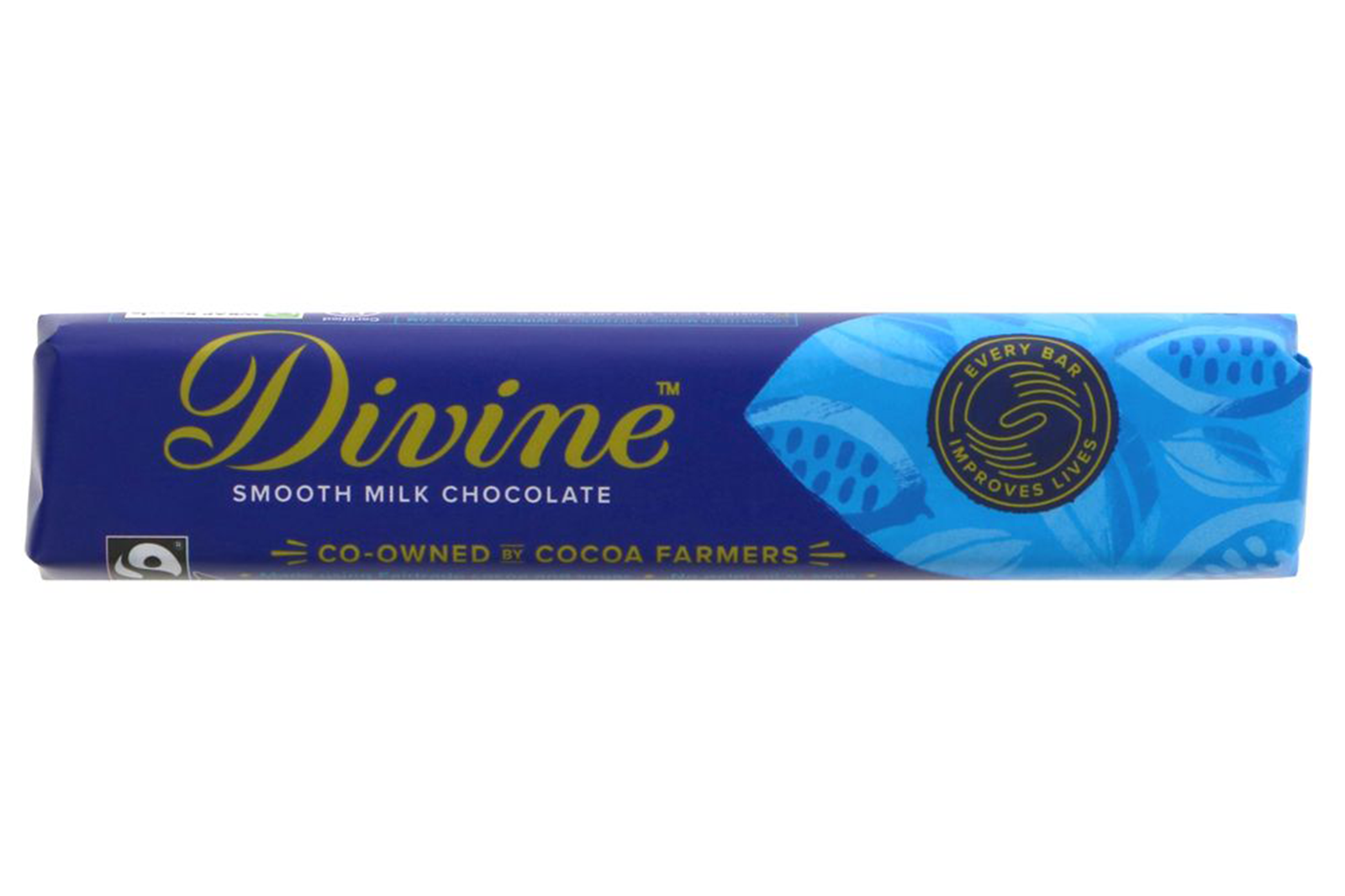 Milk Chocolate Mini Bar 35g (Divine) | Healthy Supplies