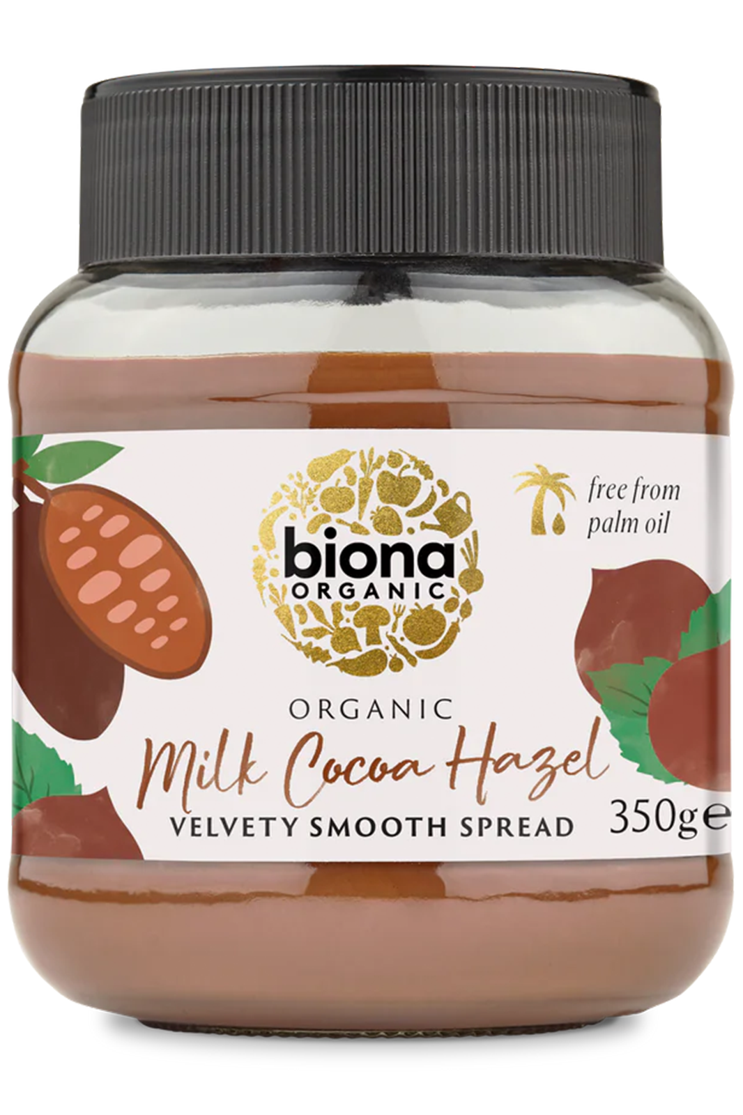 Organic Milk Cocoa Hazel Spread 350g (Biona) | Healthy Supplies