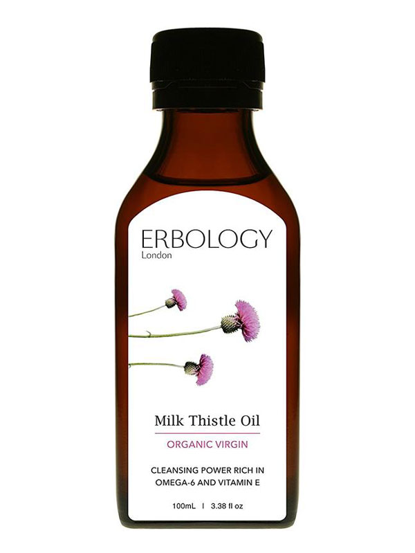 Virgin Milk Thistle Oil, Organic 100ml (Erbology) | Healthy Supplies
