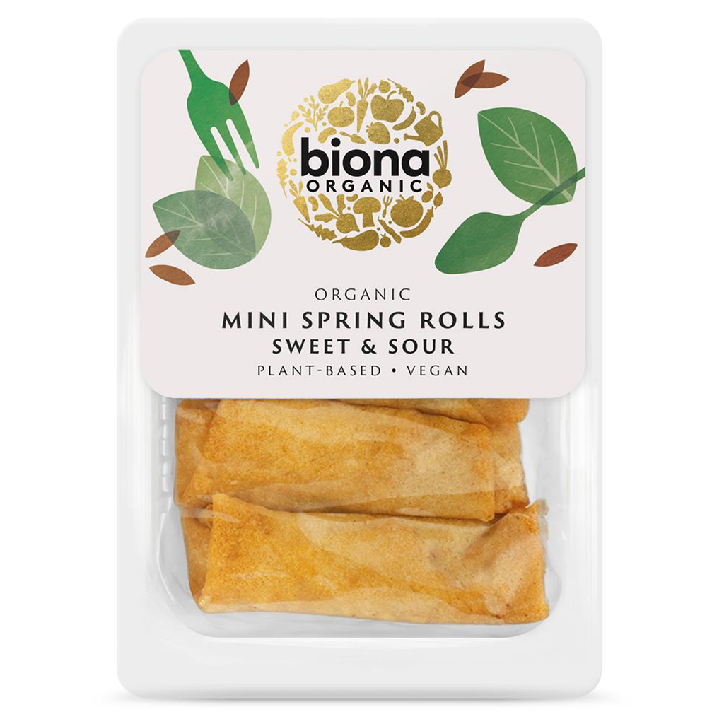 Organic Spring Rolls Sweet & Sour 200g (Biona) | Healthy Supplies