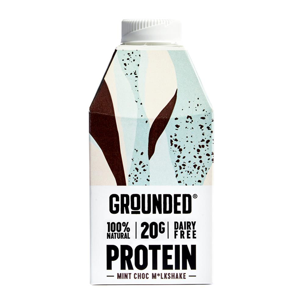 Mint Choc Protein Milkshake 490ml (Grounded) | Healthy Supplies